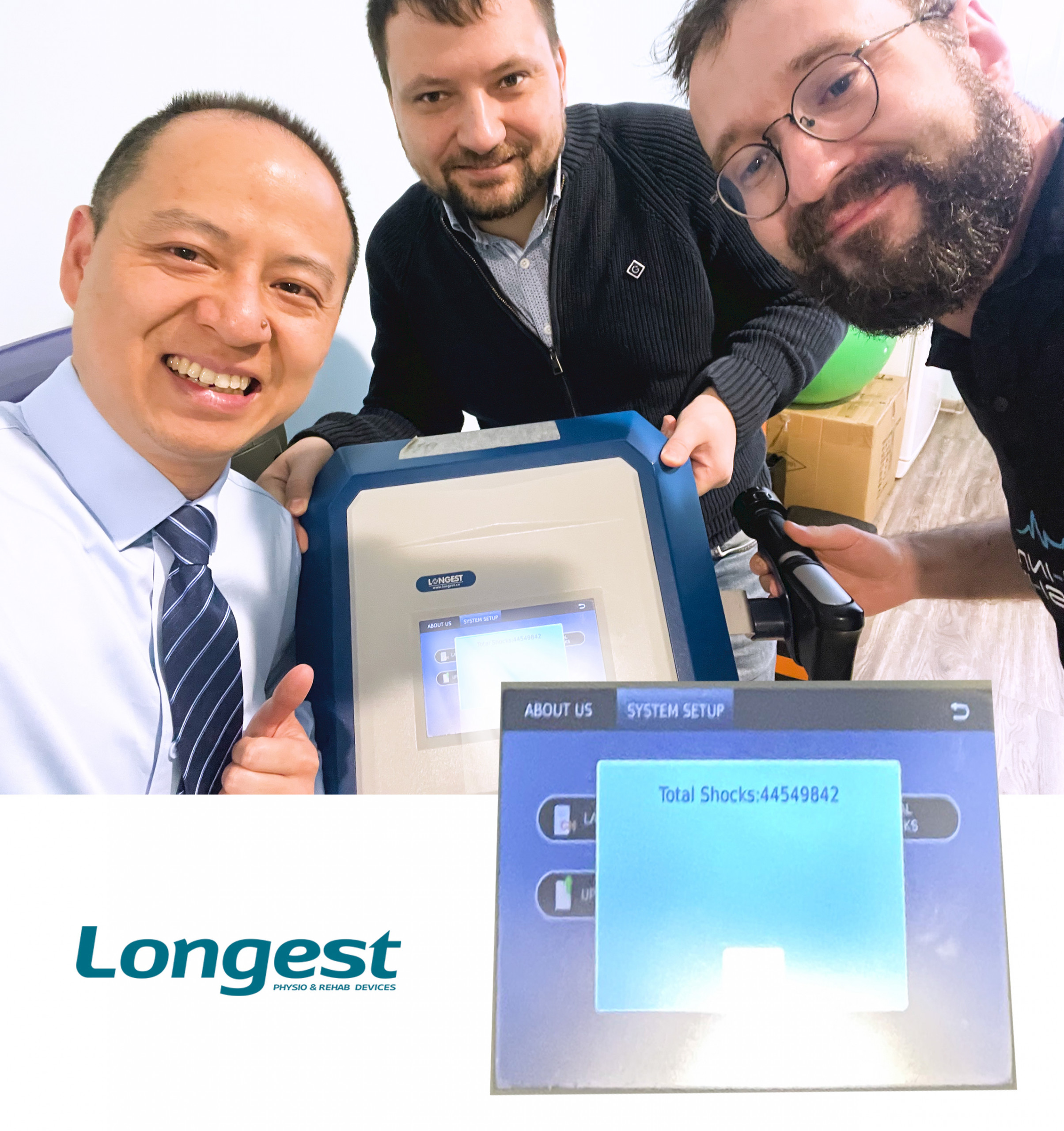 Optimal ESWT Machine for Physical Therapy Clinics | GZ Longest