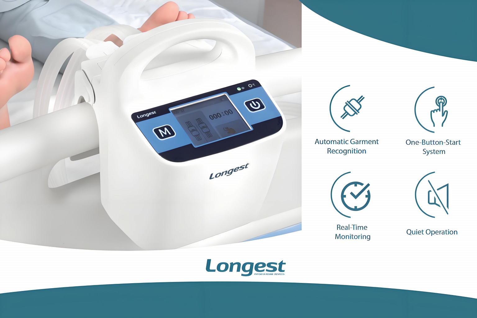 Advanced Compression Therapy Device, DVT Pump LGT-2202DVT